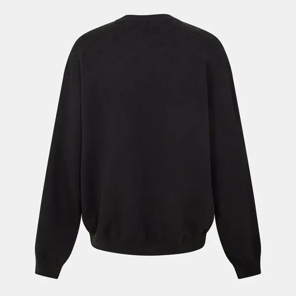 Balenciaga All-over Logo Crewneck Sweater