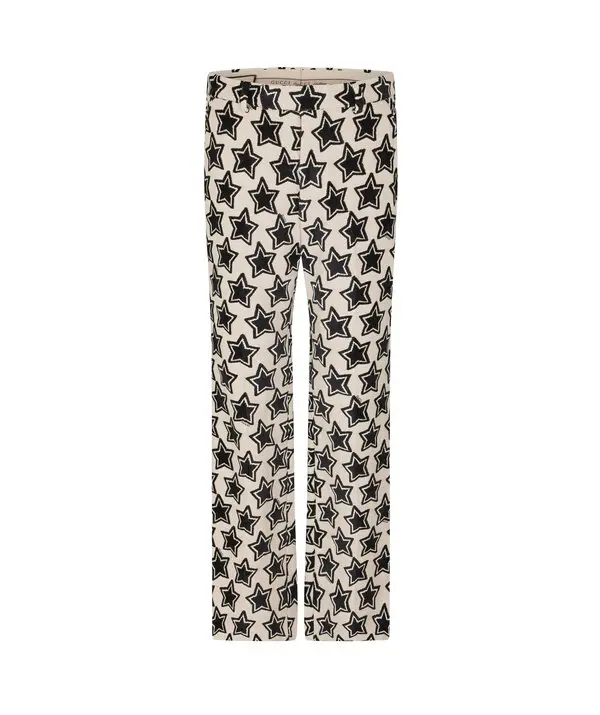 Gucci Straight-leg Printed Trousers