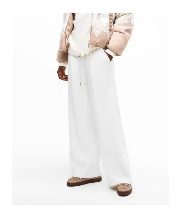 Varley Wide Leg Pleated Trousers