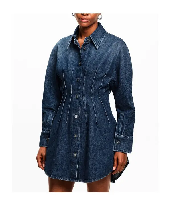 Givenchy Denim Shirt Mini Dress
