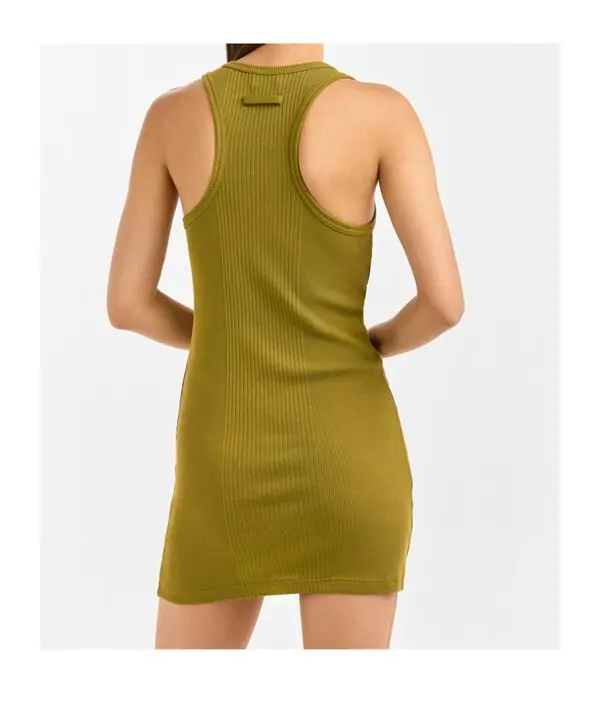 JEAN PAUL GAULTIER Ribbed Knit Mini Dress