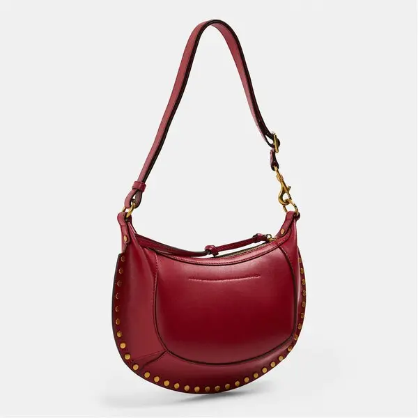 Isabel Marant Étoile Oskan Moon Zipper Shoulder Bag
