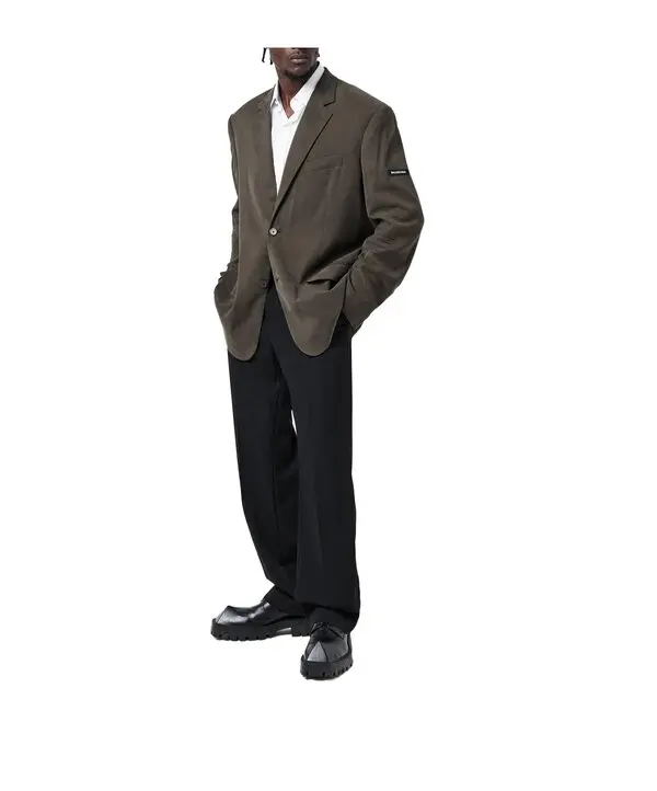 Balenciaga Lapel Single-breasted Blazer
