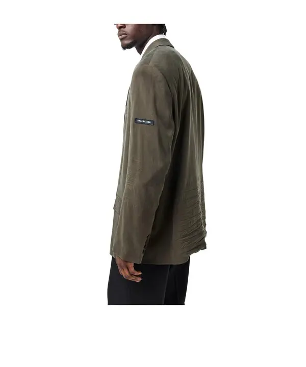 Balenciaga Lapel Single-breasted Blazer