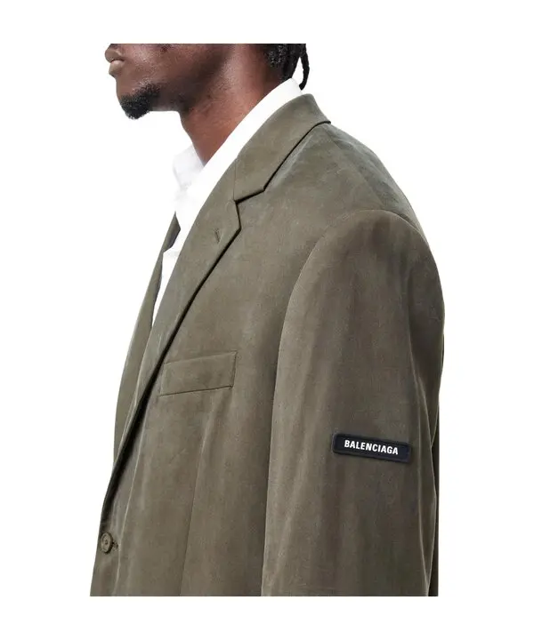 Balenciaga Lapel Single-breasted Blazer