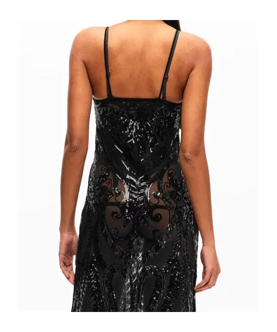 Norma Kamali Sequin Embellished Off-the-shoulder Maxi Dress