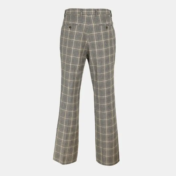 Gucci Plaid Casual Pants