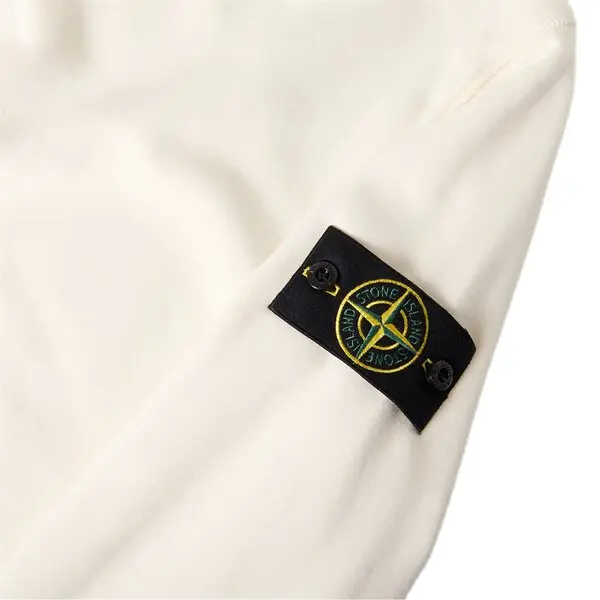 Stone Island Logo Crew Neck Sweatshirt