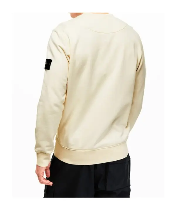 Stone Island Logo Crew Neck Sweatshirt