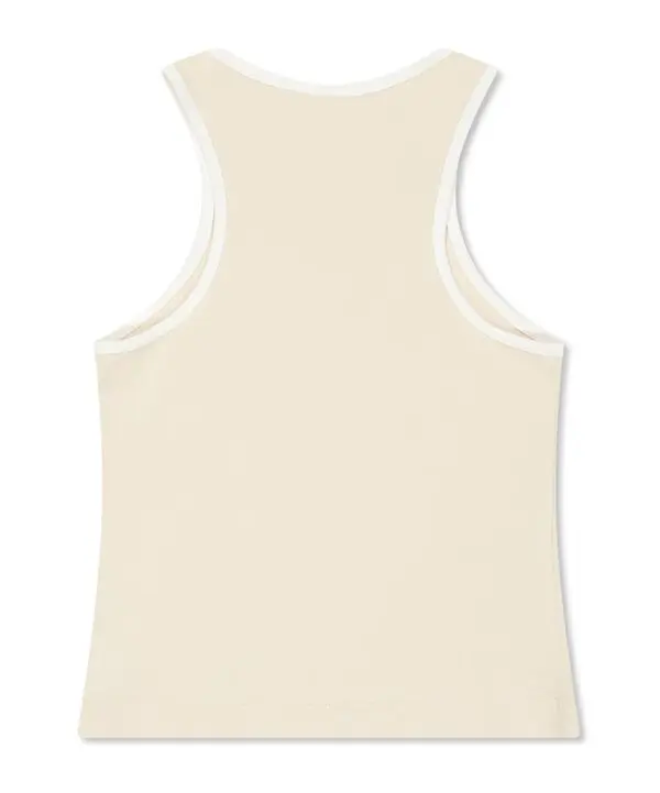 Balmain Logo Crew Neck Tank Top