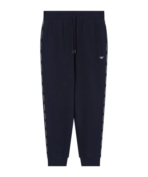 Emporio Armani Logo Tape Straight-leg Trousers