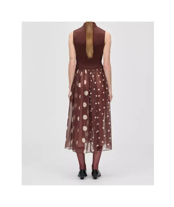 Stine Goya Draped Long Maxi Dress