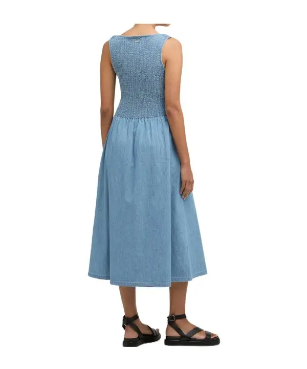 Barbour A-line Midi Dress