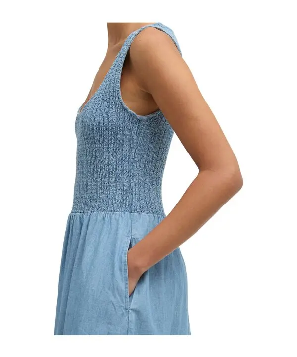 Barbour A-line Midi Dress