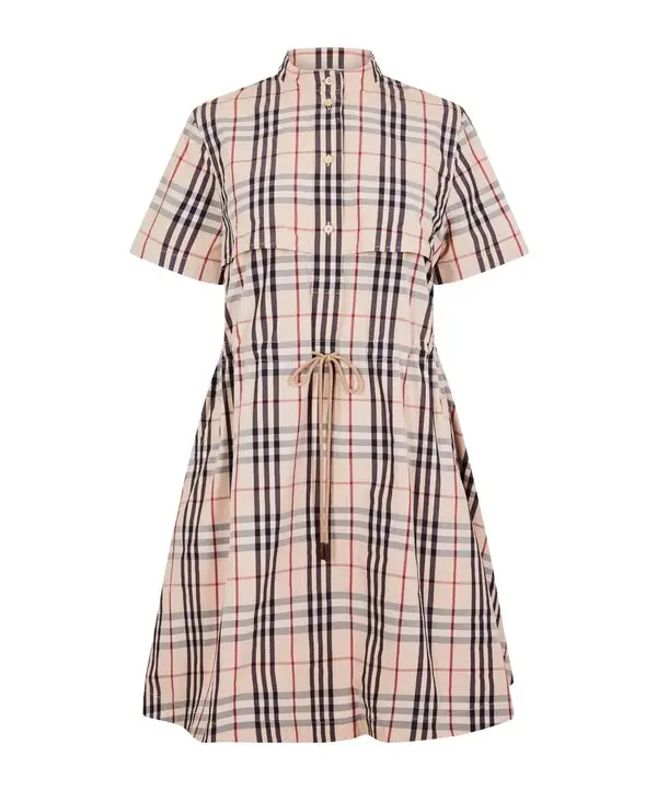 Burberry Check Shirt Dress