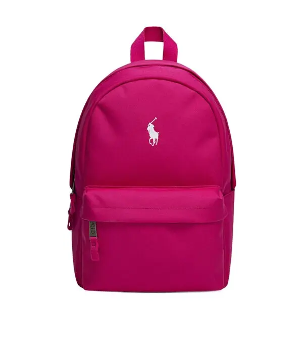 Polo Ralph Lauren Backpack With Embroidered Logo - Red