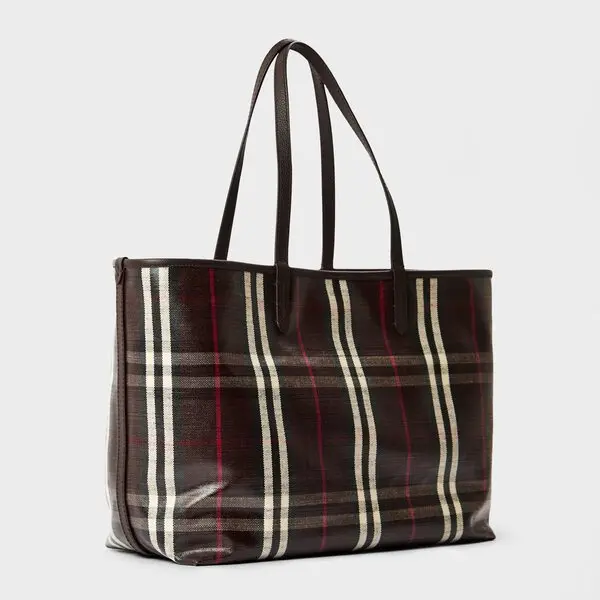 Burberry Stylish Plaid Handbag