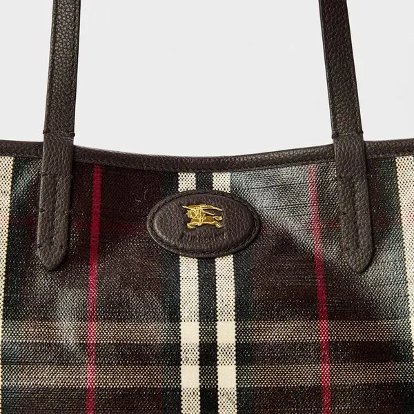 Burberry Stylish Plaid Handbag