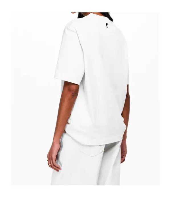 AMI Paris Logo Crew Neck T-shirt