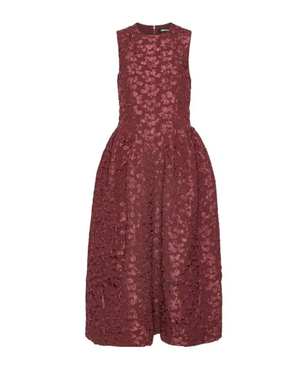 ROTATE BY BIRGER CHRISTENSEN Lori A-line Dress - Red