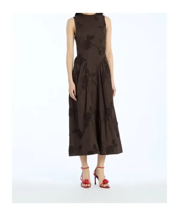 ROTATE BY BIRGER CHRISTENSEN Lori Floral A-line Dress