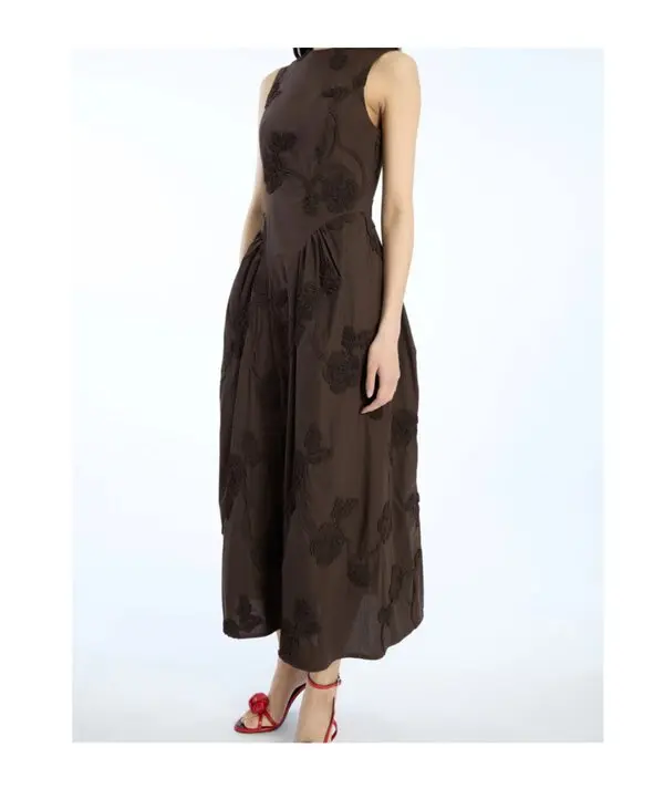 ROTATE BY BIRGER CHRISTENSEN Lori Floral A-line Dress