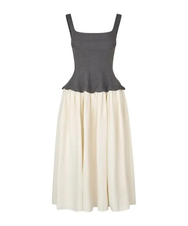Stine Goya Corset Long Maxi Dress