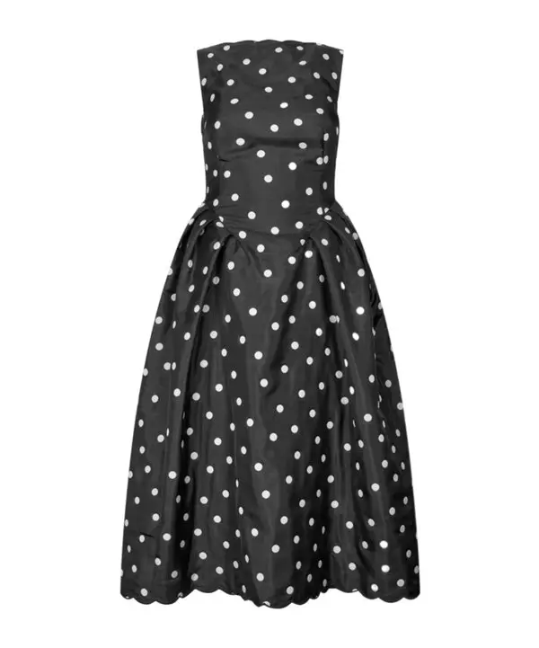 Stine Goya Volum A-line Dress With Polka Dots