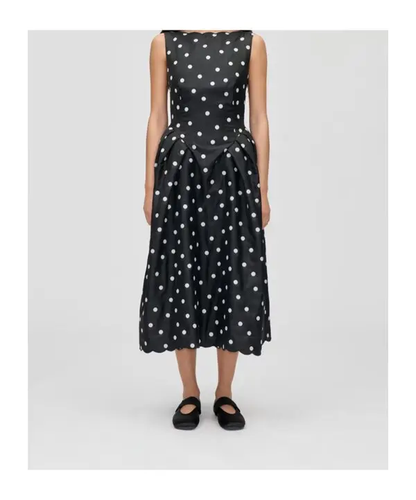 Stine Goya Volum A-line Dress With Polka Dots