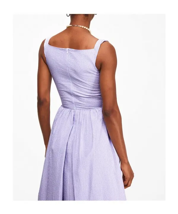 VIVIENNE WESTWOOD Sleeveless Draped Pleated Dress - No