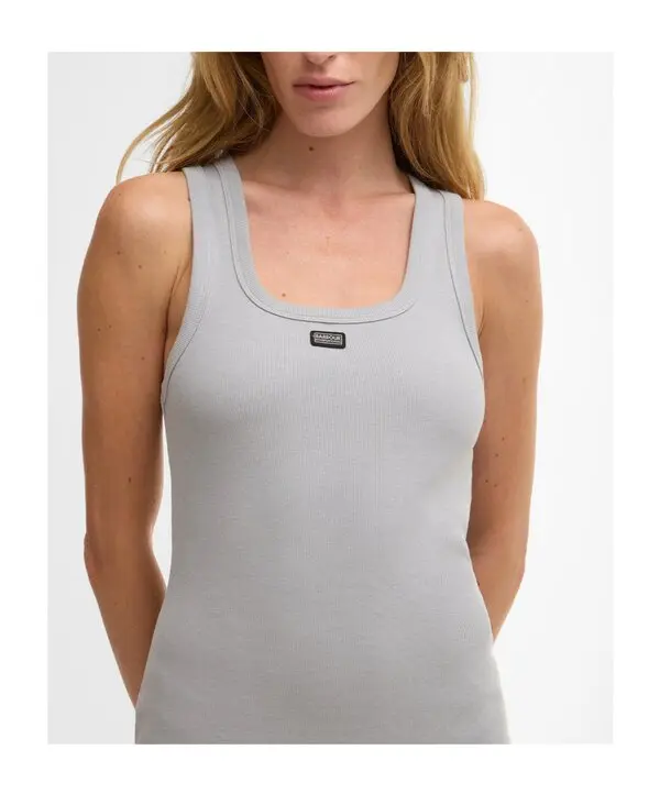 Barbour International Chicago Ribbed Bodycon Maxi Dress - No