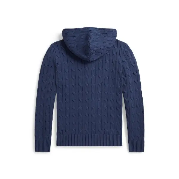 Polo Ralph Lauren Cable Knit Full Zip Hoodie