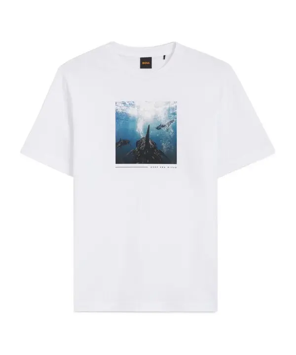 Hugo Boss Printed Short-sleeved T-shirt