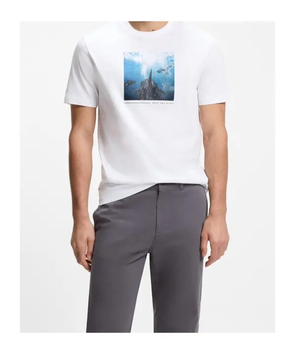 Hugo Boss Printed Short-sleeved T-shirt