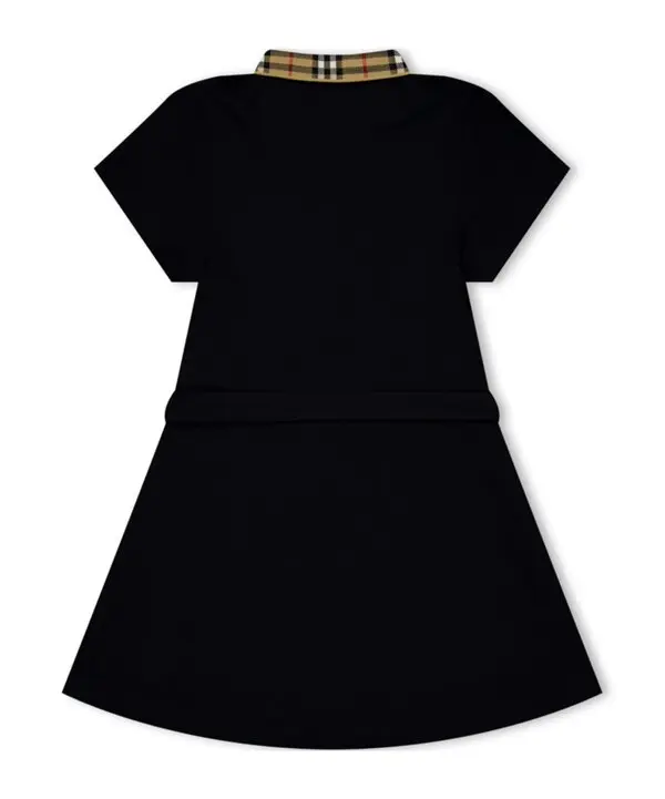 Burberry Polo Collar Dress - Black