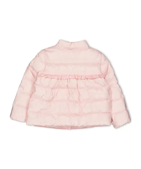 Moncler Quilted Ruffle Down Jacket