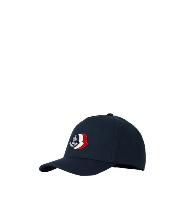 Moncler Logo Cap - Black