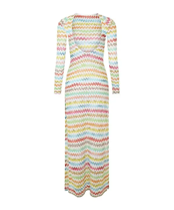 Missoni Long Sleeve Maxi Dress