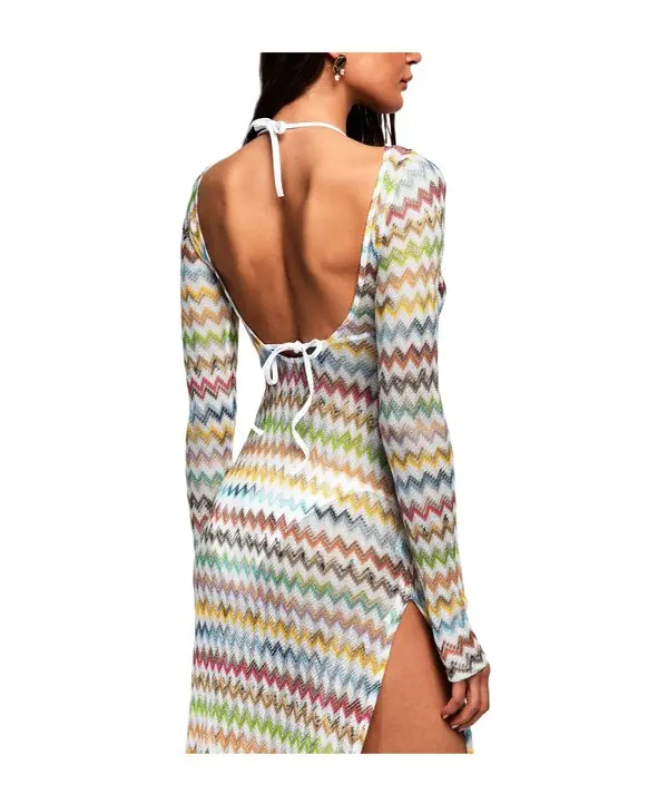 Missoni Long Sleeve Maxi Dress