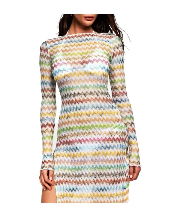 Missoni Long Sleeve Maxi Dress
