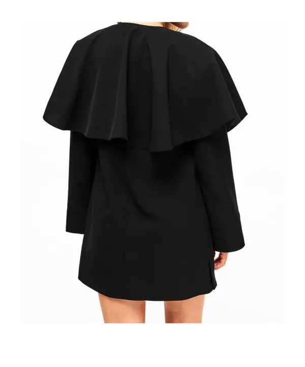 GANNI Suiting Circle Mini Dress