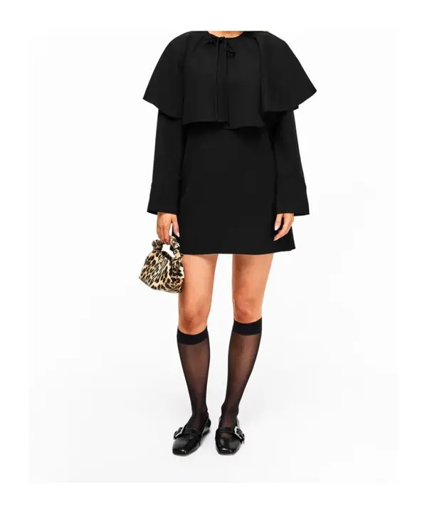 GANNI Suiting Circle Mini Dress