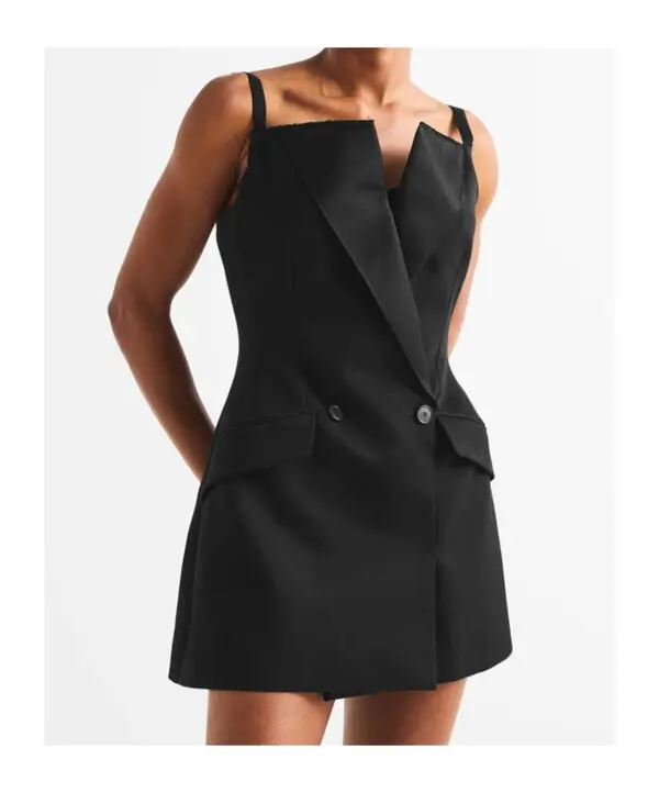 Givenchy Custom-made Double-breasted Slip Dress