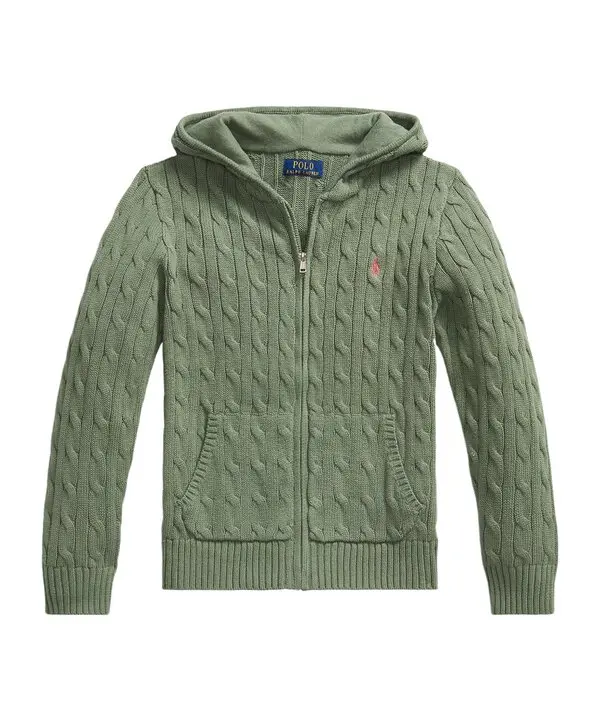 Polo Ralph Lauren Cable Knit Zip Hoodie