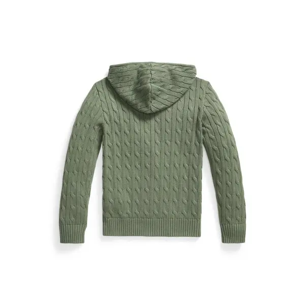 Polo Ralph Lauren Cable Knit Zip Hoodie