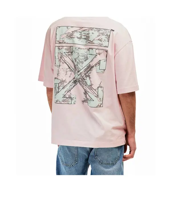 Off-White Paint Arrow Oversized T-shirt