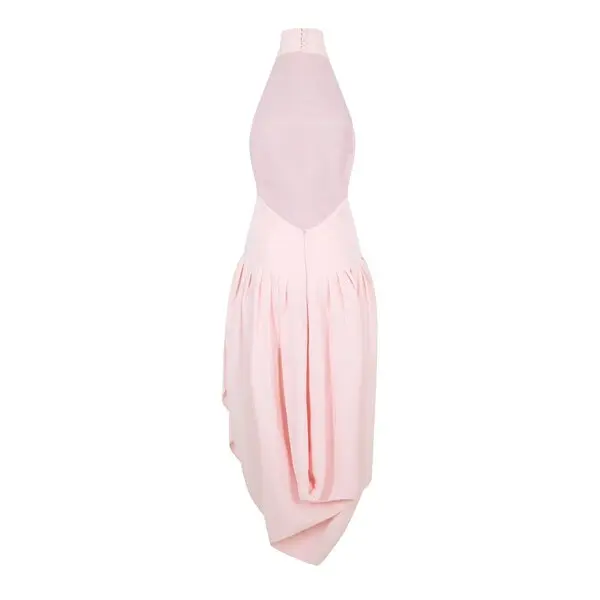 Magda Butrym Sleeveless High-neck Maxi Dress