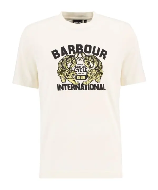 Barbour Crew Neck Short-sleeved T-shirt