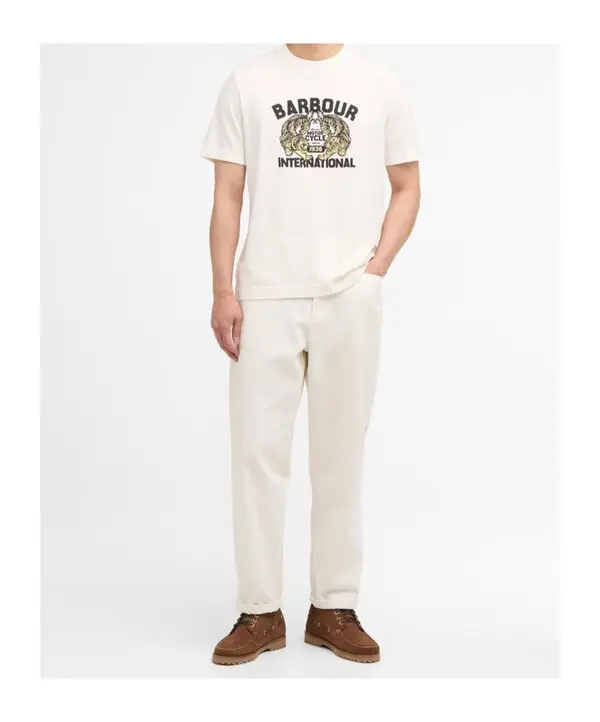 Barbour Crew Neck Short-sleeved T-shirt