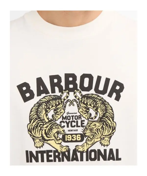 Barbour Crew Neck Short-sleeved T-shirt